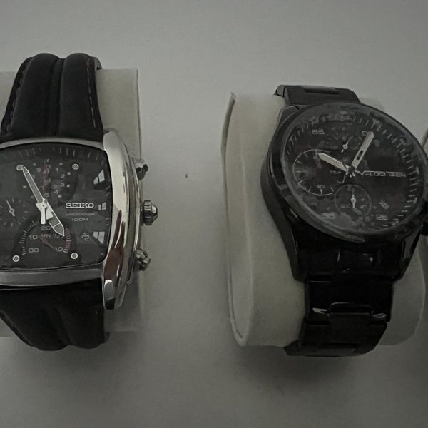 Job Lot of 11 X Used Watches Casio ,Seiko,Swatch,Veloci Tech,Armani ...