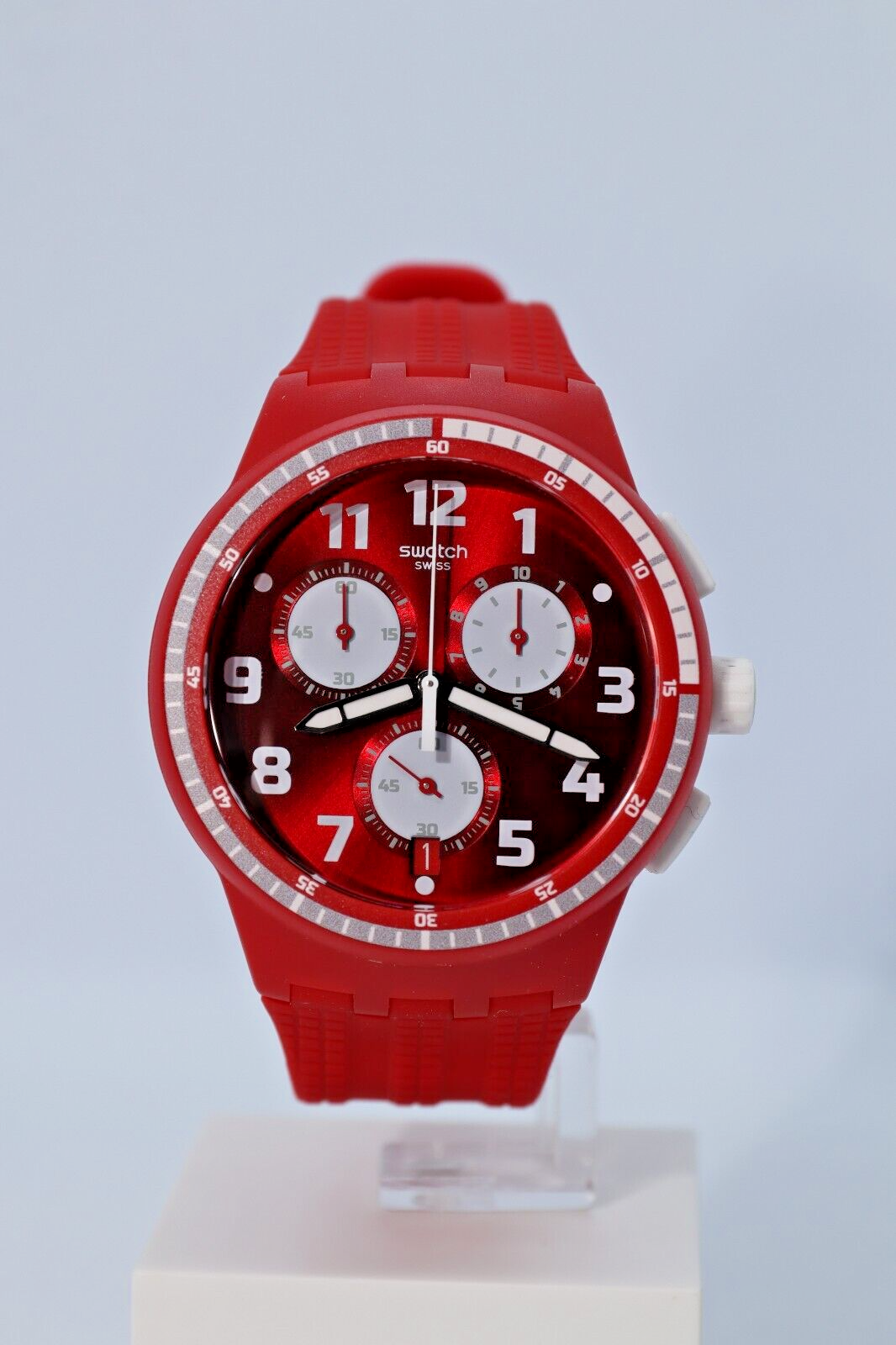 NEW LIMITED EDITION SWATCH SWISS MADE SPREMUTA CHRONOGRAPH WATCH ...
