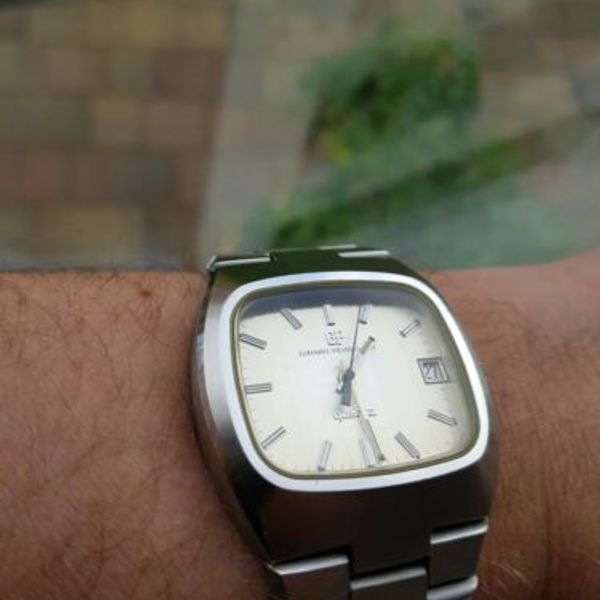Vintage Girard Perregaux Master Quartz Watch 1970s GP Cal 353 ...