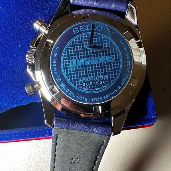 Seiko Transformers Collaboration Watch AUTOBOT Limited Edition #2/300 ...