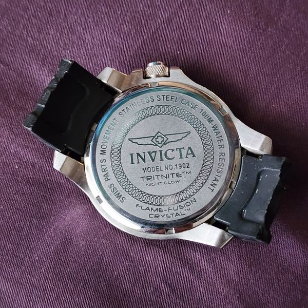 Reloj Hombre Invicta Trinite Modelo 1902 Tono Plateado Sin Correa ...