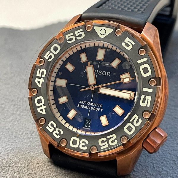 Advisor Supa Bronze - "Blue Ocean" (New) | WatchCharts Marketplace