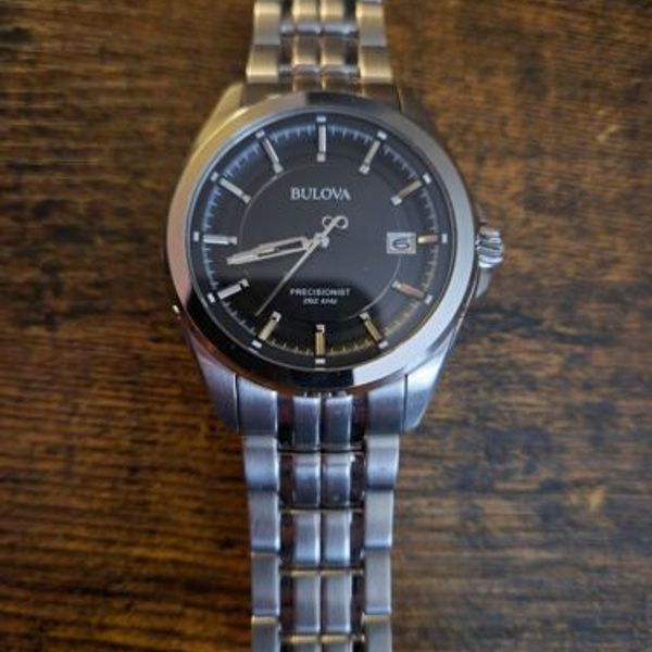 Bulova 96B252 Precisionist Quartz Mens Wrist Watch 262 Khz â ï¸ | WatchCharts Marketplace