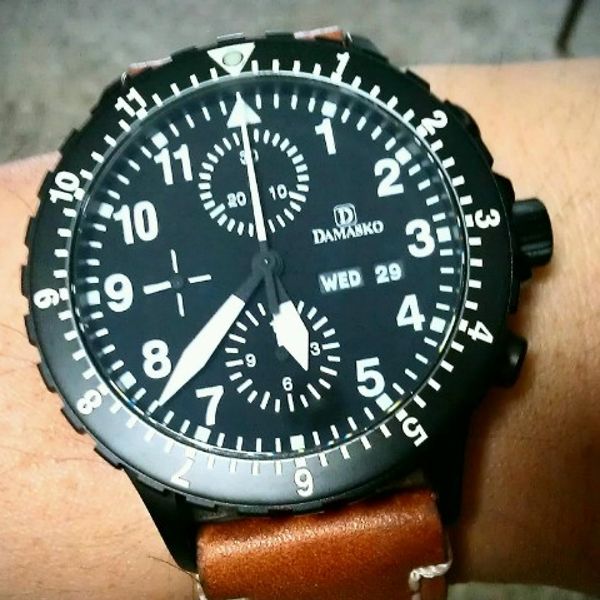 SOLD Damasko DC66 Black ( PVD ) | WatchCharts Marketplace