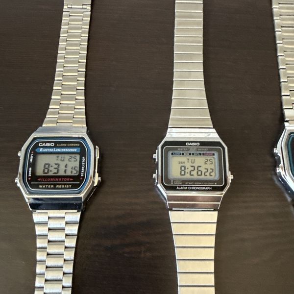 Retro Casio Watch Collection Digital & Calculator | WatchCharts Marketplace
