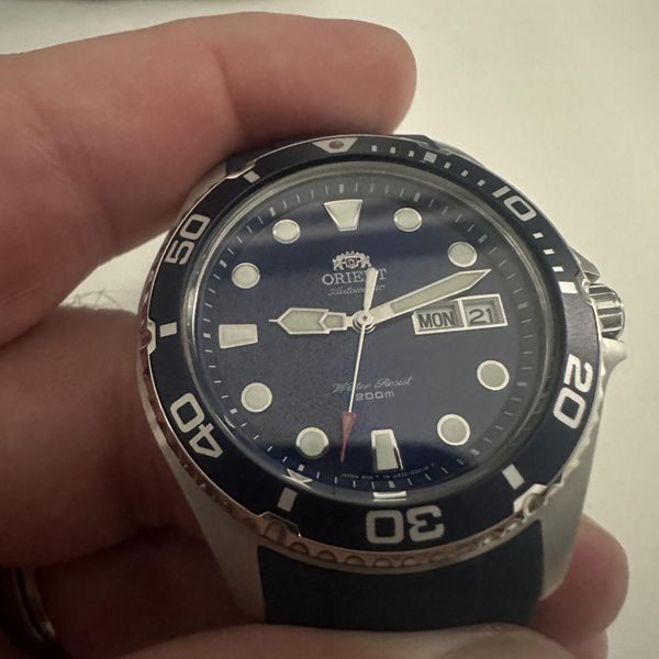 [WTS] Orient Ray 2 w/ extra fitted rubber strap $100 | WatchCharts ...