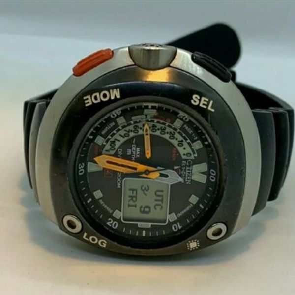 Citizen Titanium Eco-Drive Mens Promaster Aqualand JV0050-03E U101 Bar 200m | WatchCharts ...