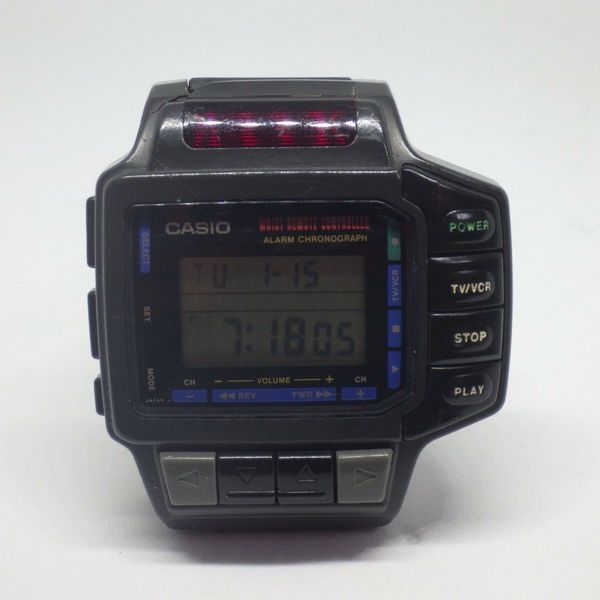 Casio CMD-10B Calculator Watch Remote Control TV (3-258A) | WatchCharts ...