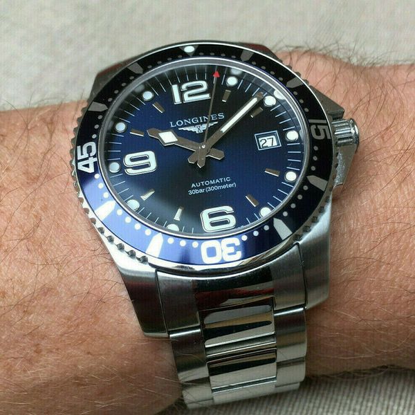 Longines HydroConquest Dive Watch – Automatic – Blue Dial – 41mm ...