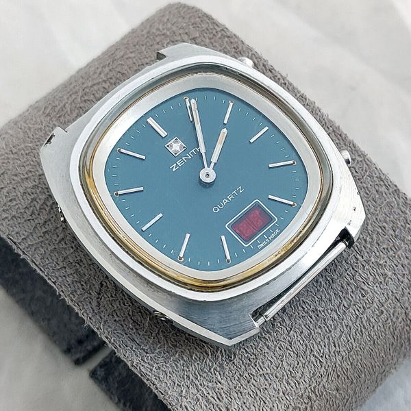VINTAGE ZENITH LED QUARTZ DEFY MENS WATCH | WatchCharts