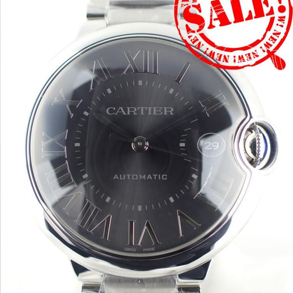 Cartier Baron Blue Silver Gray Dial WSBB0060 New Finished [Used ...