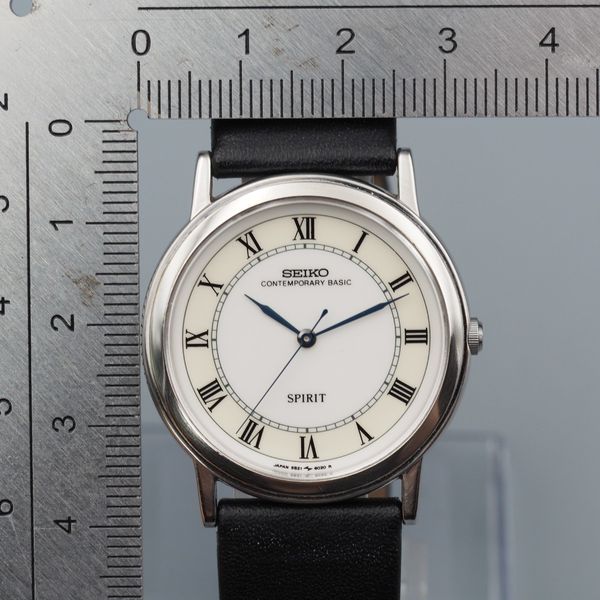[MINT] SEIKO SPIRIT Contemporary Basic 5S21-6000 Quartz Mens Vintage ...