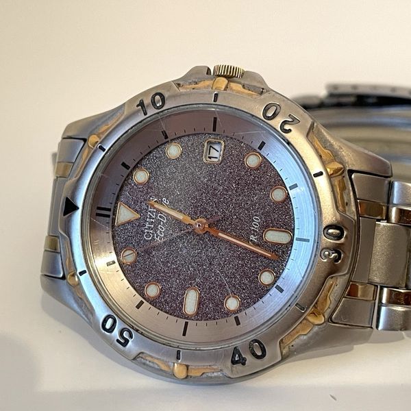 Mens Citizen Eco Drive Watch Solar Powered Working Condition ...
