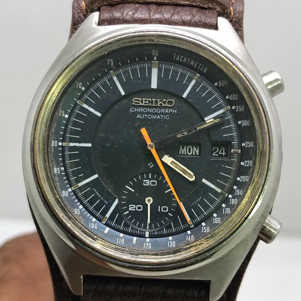 Vintage Seiko 6139-7070 'Baby Jumbo' Chronograph Automatic 17 Jewels ...