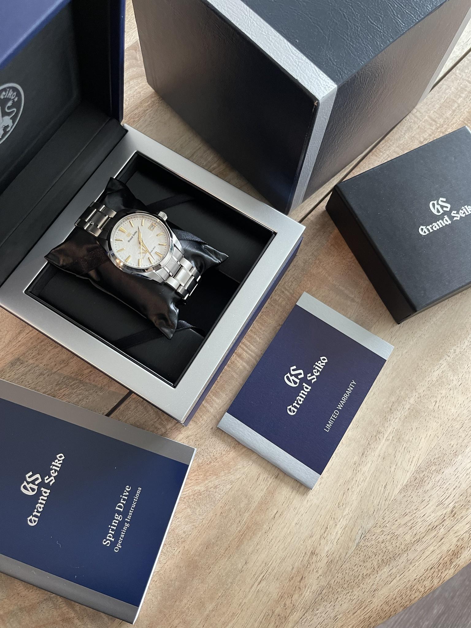 [$4,750 USD] FSOT: Grand Seiko SBGA259 Golden Snowflake Spring Drive ...