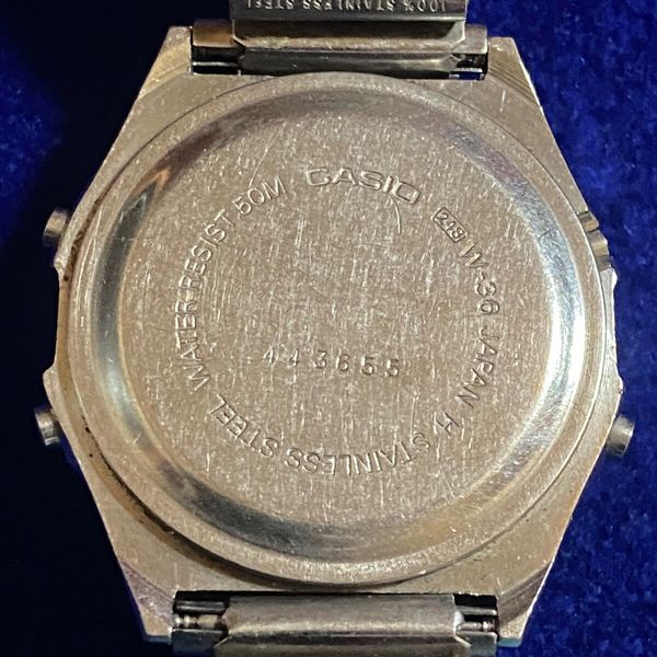 Casio W-36 Digital Mens Watch | WatchCharts Marketplace