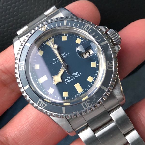 FS: Vintage Rolex Tudor 9411/0 Blue Dial Snowflake - Strong Case ...