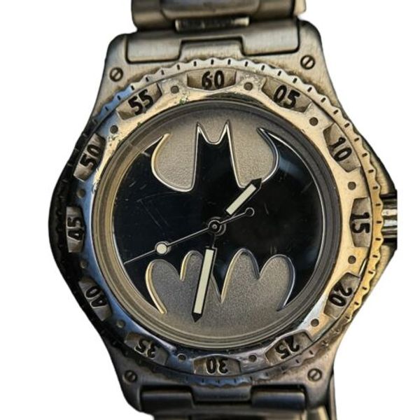 Rare Mens Fossil Batman Warner Bros. Studio Store Collection Watch With ...