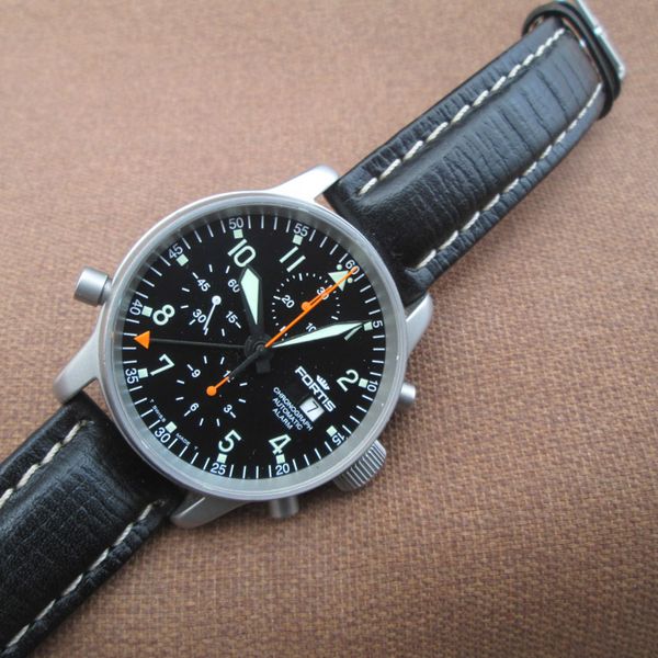 FSOT: Fortis Flieger Alarm Chronograph automatic RARE! | WatchCharts ...