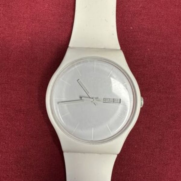 White Swatch Watch | WatchCharts Marketplace