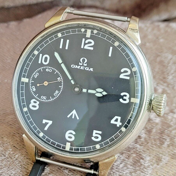 Omega Watch WW2 British Military Army Officerâ s Wristwatch ...
