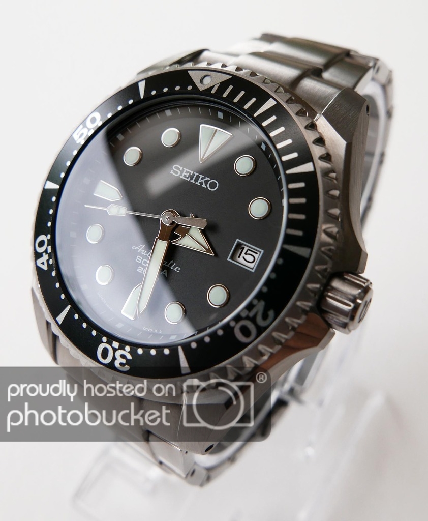 SOLD: Seiko Shogun SBDC007 Titanium Diver on original Bracelet ...