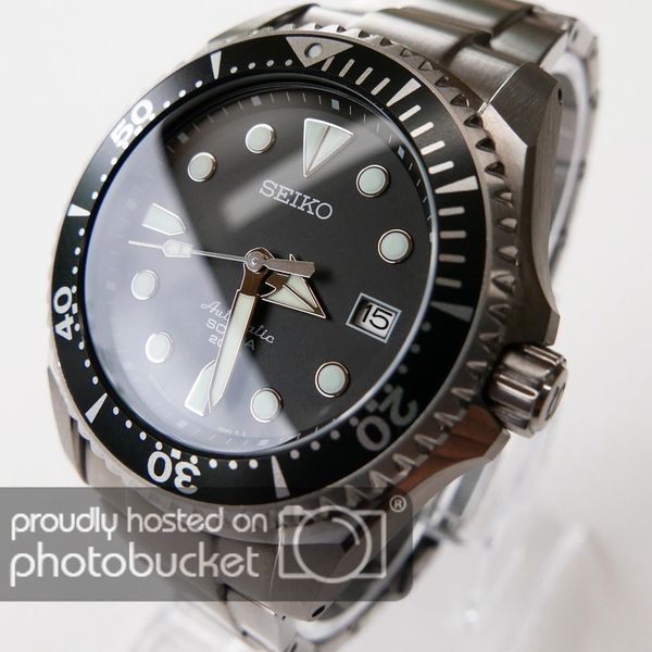 SOLD: Seiko Shogun SBDC007 Titanium Diver on original Bracelet ...