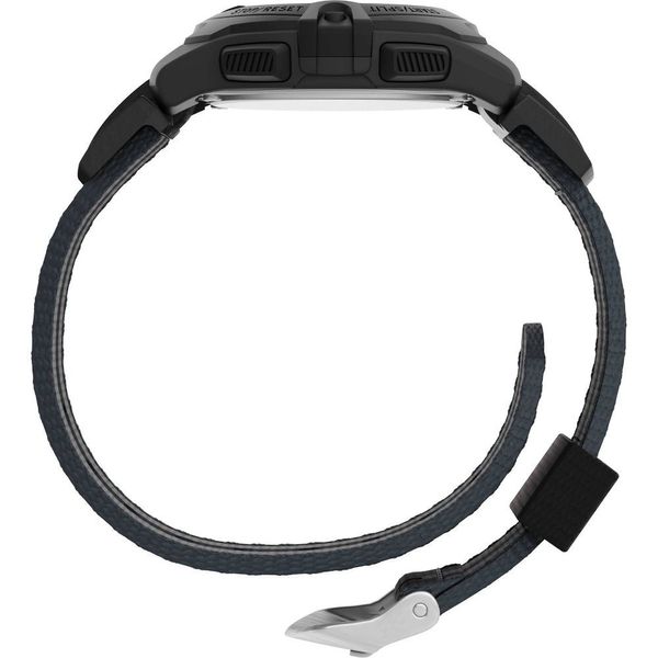 Timex Expedition Digital Watch 100m Water Resistant INDIGLO Black/Gray ...