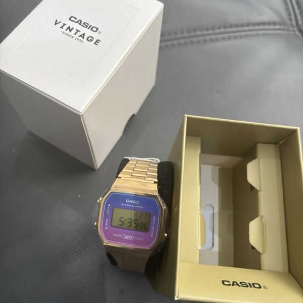 Casio A168WERG-2AEF Mens Collection Watch | WatchCharts Marketplace