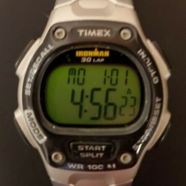 Timex T5H981 Ironman 30 Lap Men's Stainless Steel Watch 2012 New ...