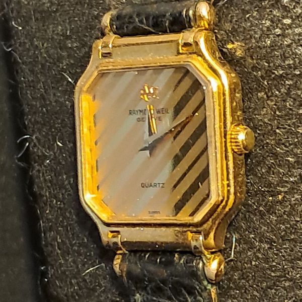 Raymond Weil 18k Gold Electro Plated Luxury Swiss Watch 8063 New ...