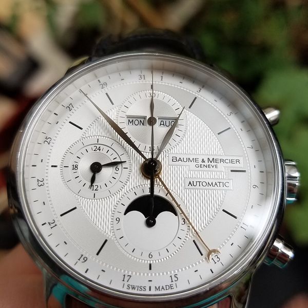 BAUME & MERCIER Classima Executives XL Chronograph Moonphase Triple ...