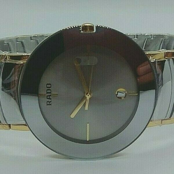 100% Original Vintage Rado Quartz Date Indicator Swiss Made Men's Wrist ...