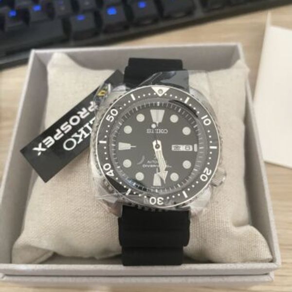 RARE KANJI Dial Seiko â Turtleâ Prospex Men's Black Watch - SRPE93K1 | WatchCharts Marketplace