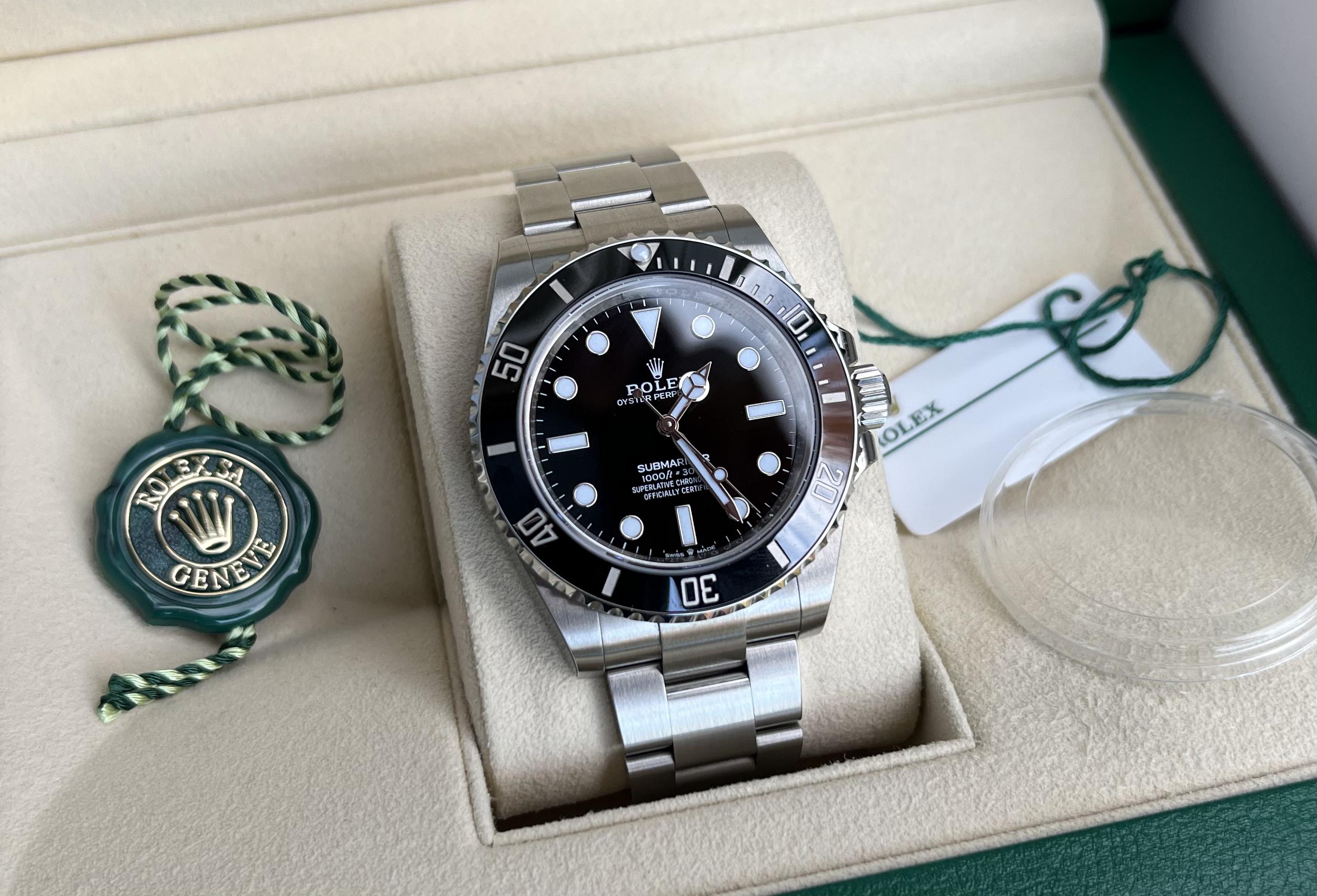 2021 new rolex submariner 41mm full stickers full set 124060 | WatchCharts