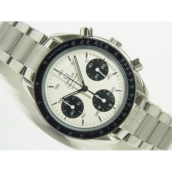 [Used] Omega Speedmaster Automatic White x Black Marui Limited ...