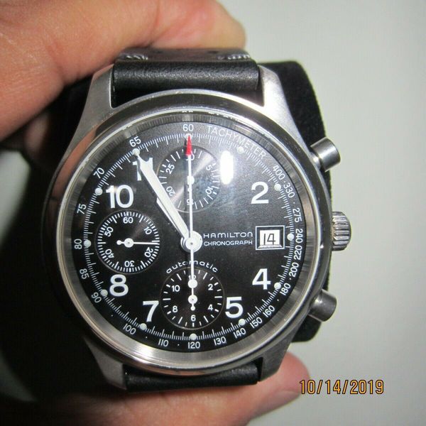 Hamilton, 3828, Automatic Chronograph 39 mm Case Watch | WatchCharts ...