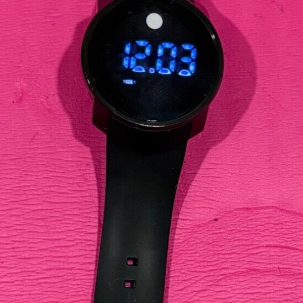 MOVADO Bold Touch Screen Dual Time Digital Watch - Silicone Band ...