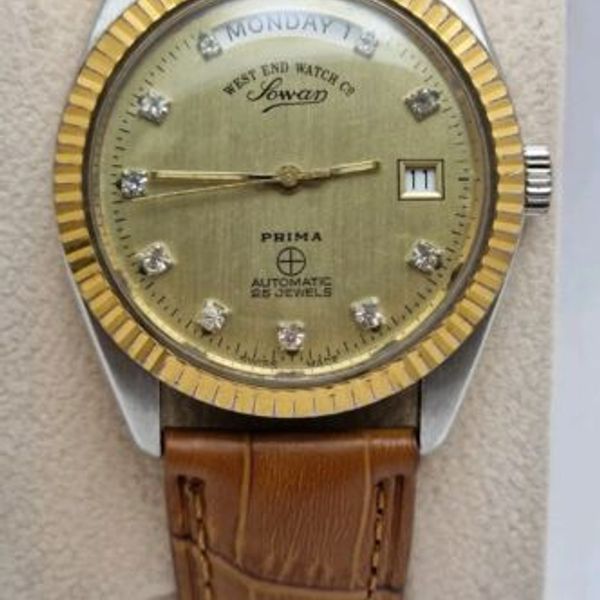 Vintage West End Co Sowar Prima Military Automatic Watch | WatchCharts ...