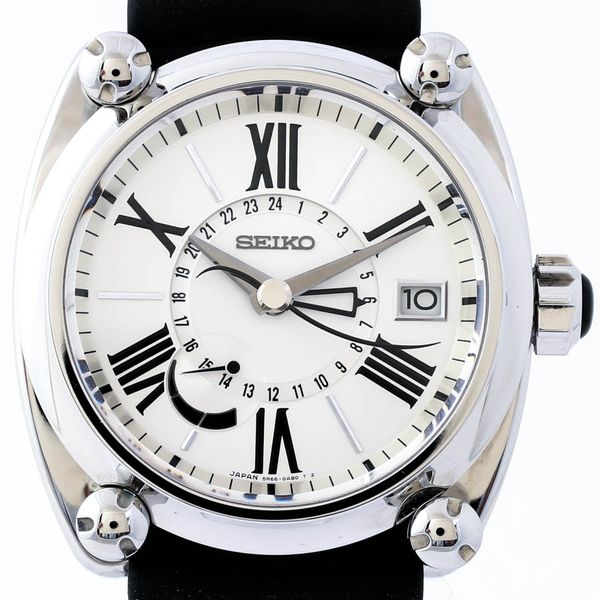SEIKO Seiko 5R66-0AC0 GALANTE Spring Drive Pearl White Dial Back ...