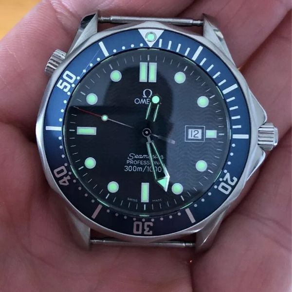 FS - Omega Seamaster pro 2541.80 quartz 41 MM bond watch HEAD ONLY with ...
