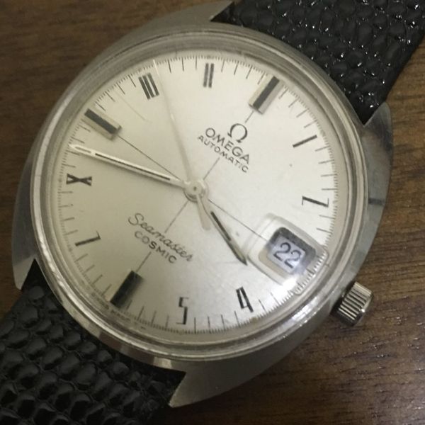 SOLD OMEGA SEAMASTER COSMIC - RARE BAUHAUS DIAL | WatchCharts Marketplace