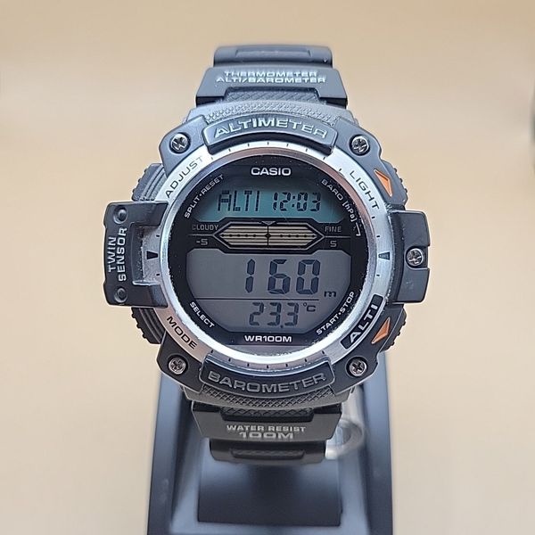 Casio SGW-300H Altimeter, Barometer, World Time Digital Watch 8.5" Wrist | WatchCharts Marketplace