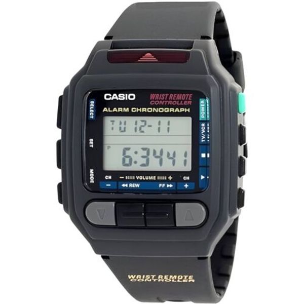 Casio Men's Digital Watch Wireless Remote Control Black Resin Strap CMD ...