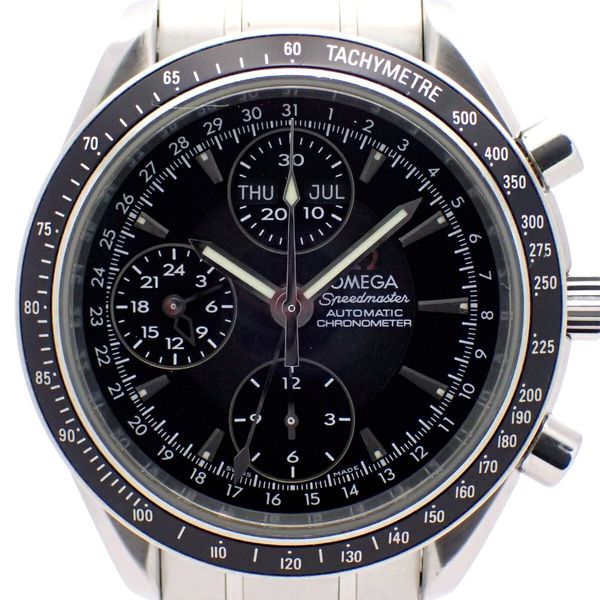 OMEGA Speedmaster Automatic Chronometer Triple Calendar Watch 3220.50 w ...