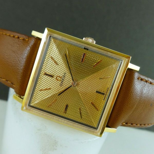 Vintage OMEGA 111.071 Gold Plated Watch. Gold Dial. Caliber 620. Ca ...
