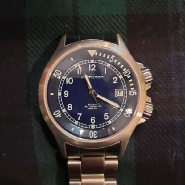 HAMILTON Khaki Navy Compressor Automatic H775151 wristwatch ...