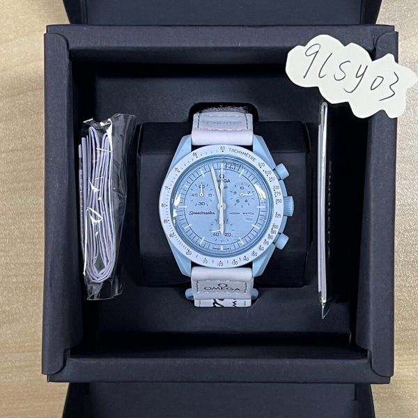 SWATCH Speedmaster Moonswatch Mission To Uranus | WatchCharts Marketplace