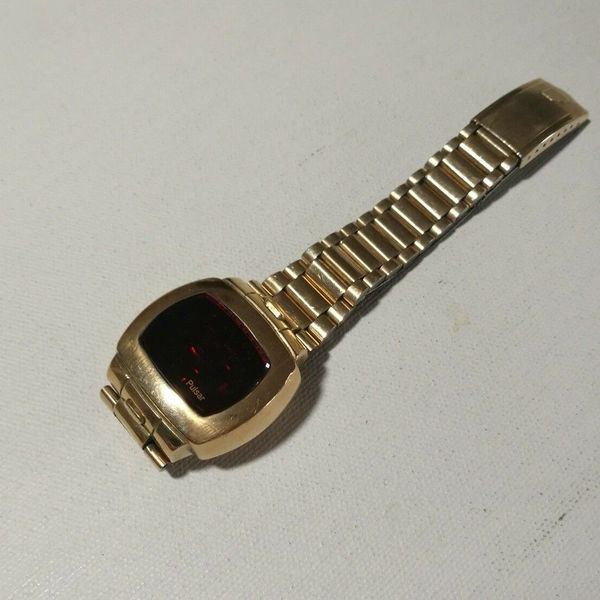 1975 PULSAR TIME CLASSIC COMPUTER P4 LED DOW Gent's Watch | WatchCharts ...
