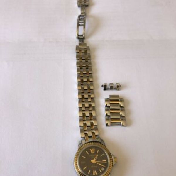 tissot ballade 1853 watch Vintage Spares Or Repair C417/517 Gold Silver ...